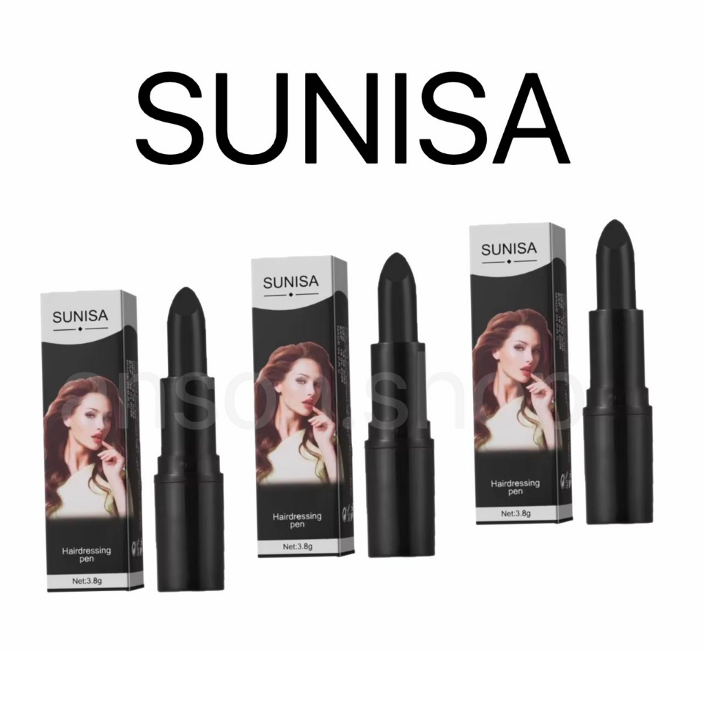 ( SET OF 3 ) ORIGINAL SUNISA Lipstick Shape Natural Plant Black Color ...