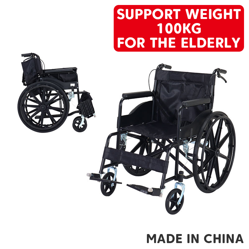 Functional Medical Wheelchair Hand Push Semi-recumbent Full Recumbent ...