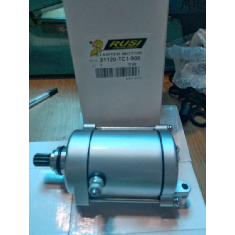 STARTER MOTOR Assy for(/RUSI TC150/CG150/LIFAN150) Thailand | Shopee ...