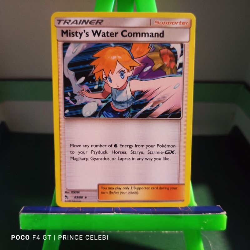 Pokemon TCG - Misty's Water Command (H) | Shopee Philippines