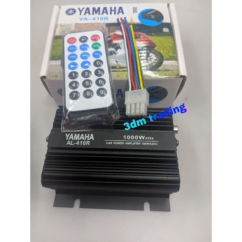 YAMAHA VA-410R CAR POWER AMPLIFIER 12 VOLTS | Shopee Philippines