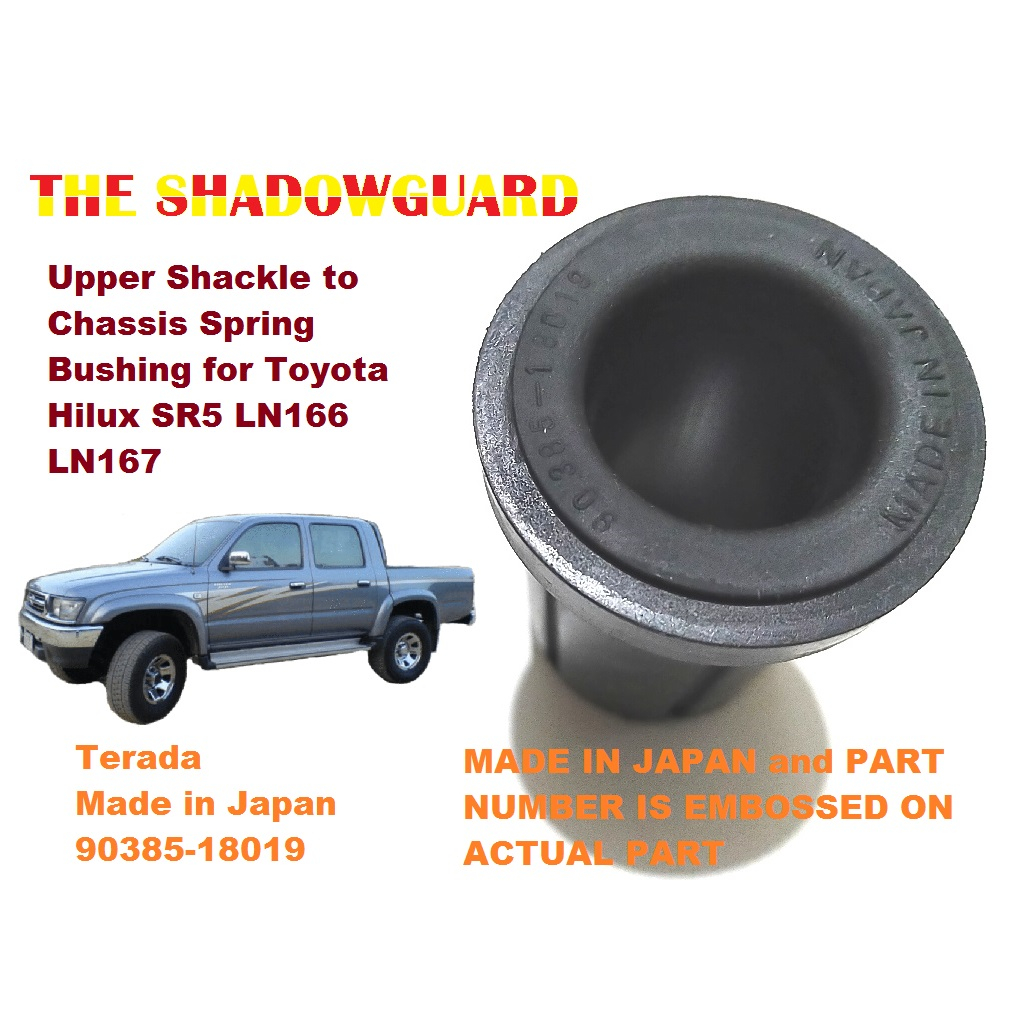 Upper Shackle to Chassis Spring Bushing for Toyota Hilux SR5 LN166 ...