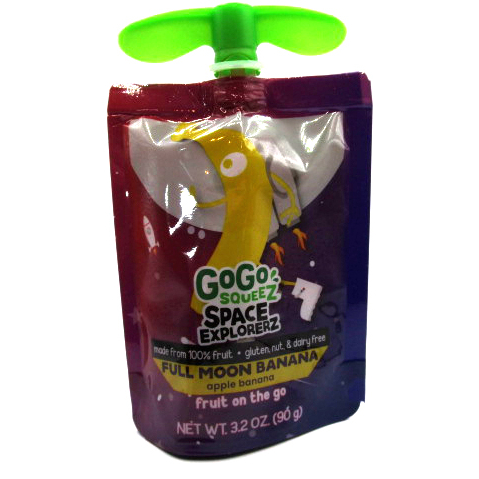 GOGO SQUEEZ SPACE EXLORERZ FULL MOON BANANA, 3.2 OZ. | Shopee Philippines