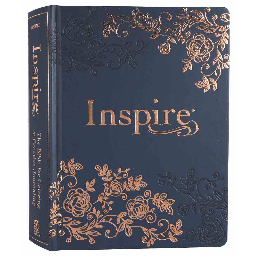 NLT INSPIRE BIBLE: THE BIBLE FOR COLORING & CREATIVE JOURNALING ...