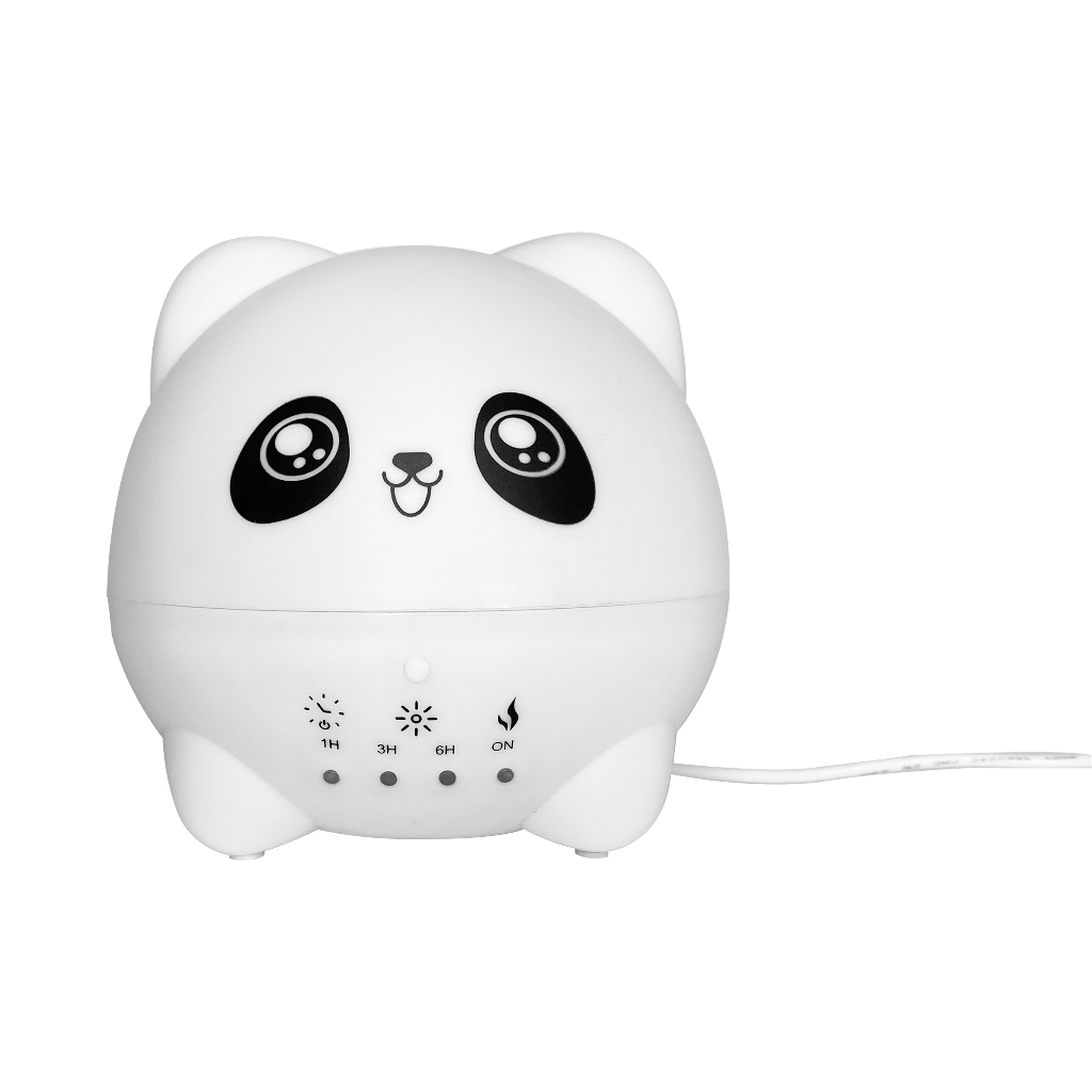 White Panda Zen Zest Electric Diffuser with Free 30ml Water Based Oil ...