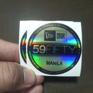 New Era NewEra Cap Replacement Visor Sticker Decals hologram 59fifty ...