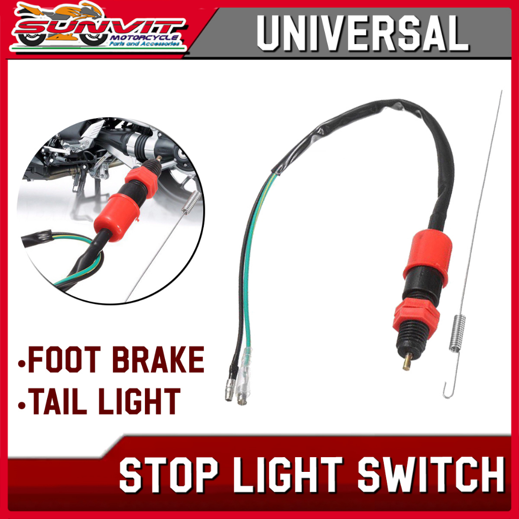MOTORCYCLE STOP LIGHT SWITCH - UNIVERSAL | Shopee Philippines