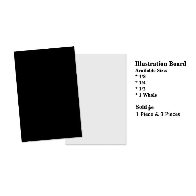 1/4 Illustration Board Card Board | Shopee Philippines