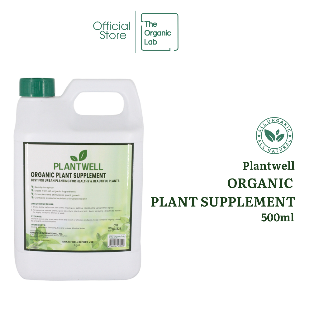 PLANTWELL Organic Plant Supplement 1gal (1pc) | Shopee Philippines