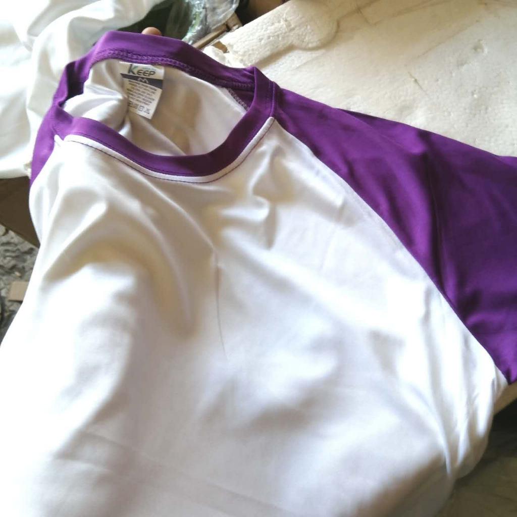 KEEP ACTIVE DRY RAGLAN WHITE WITH SHORT SLEEVE COLOR | Shopee Philippines