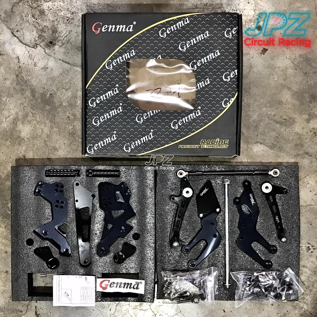 GENMA FOOTREST SINGLE SET SHIFTER for YAMAHA SNIPER 155 and Sniper 150 ...