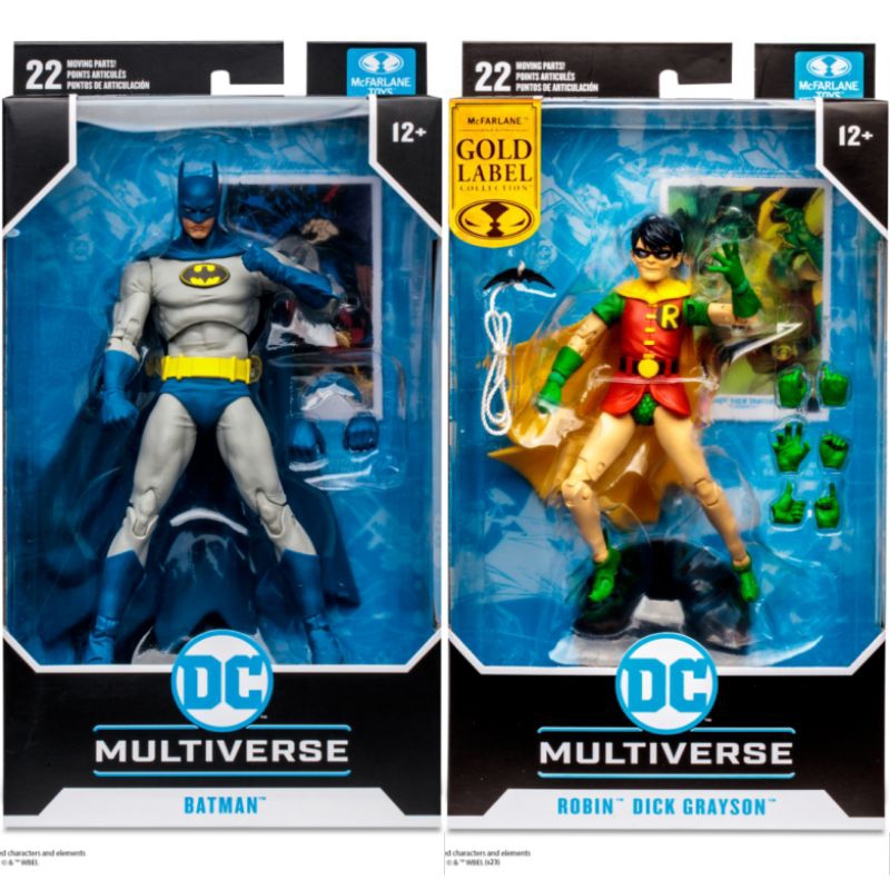 [Bundle] Mcfarlane DC Multiverse Batman Knightfall and Robin (Dick ...