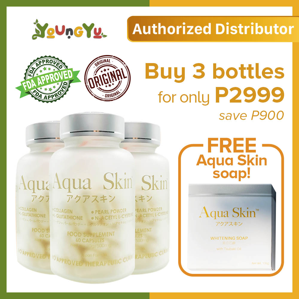 (ON HAND) Aqua Skin Bundle get FREE 1 Aqua Skin Soap | Aqua Skin ...