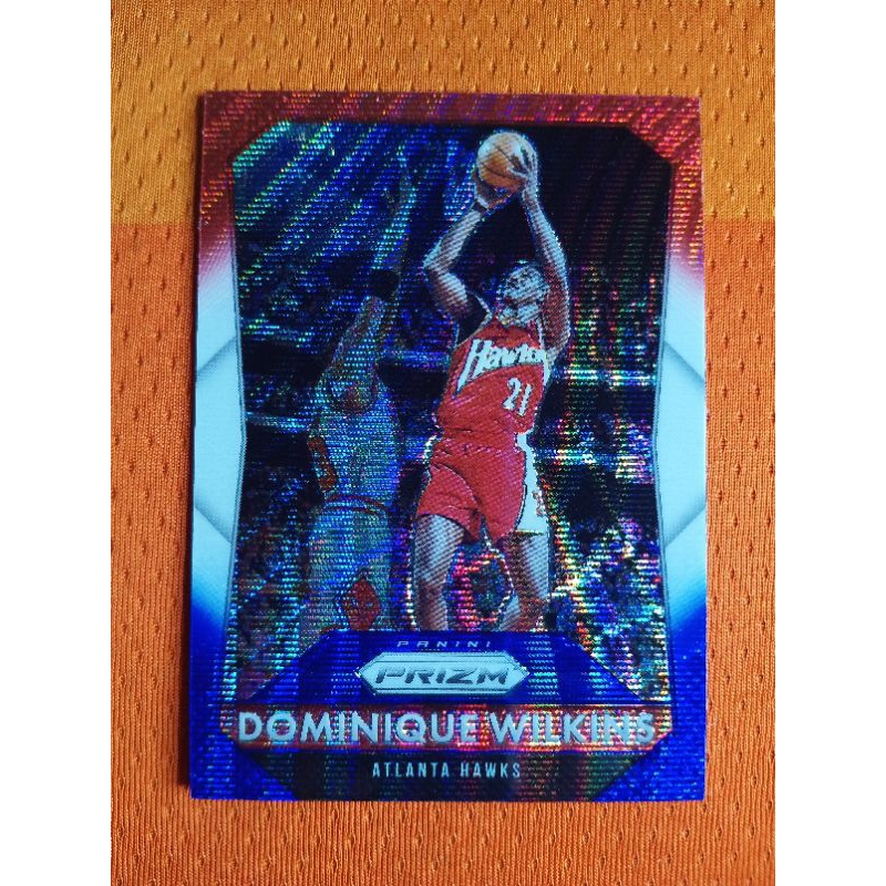 RWB Dominique Wilkins ATL Hawks Panini Prizm 2015 No.275 Nba Card ...