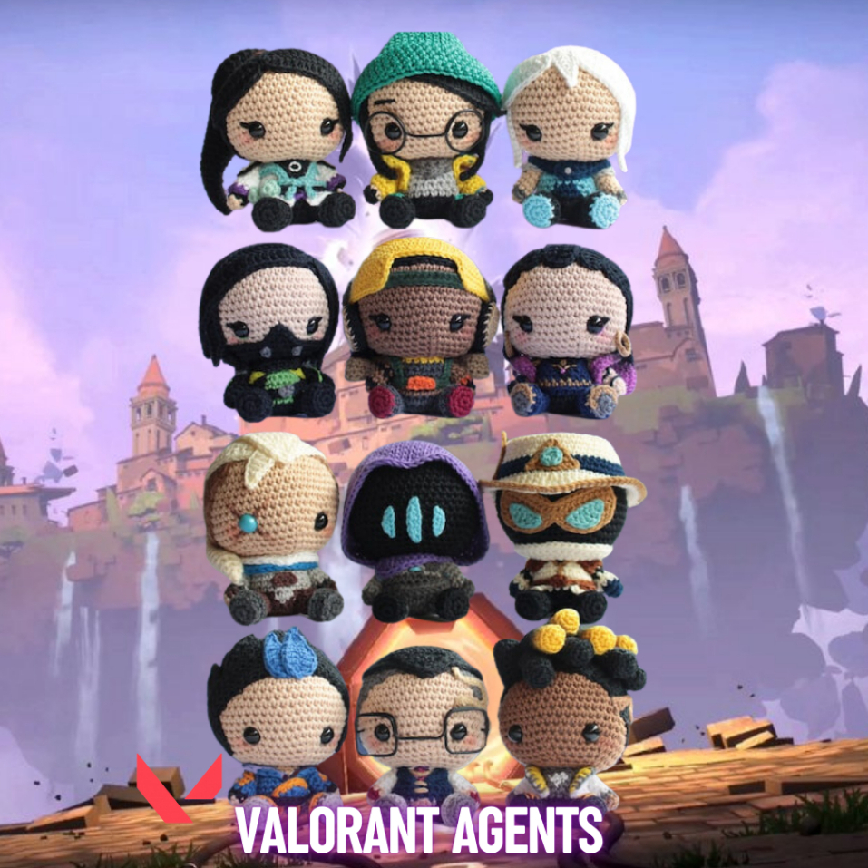 Valorant Agent Doll (Handmade) | Shopee Philippines