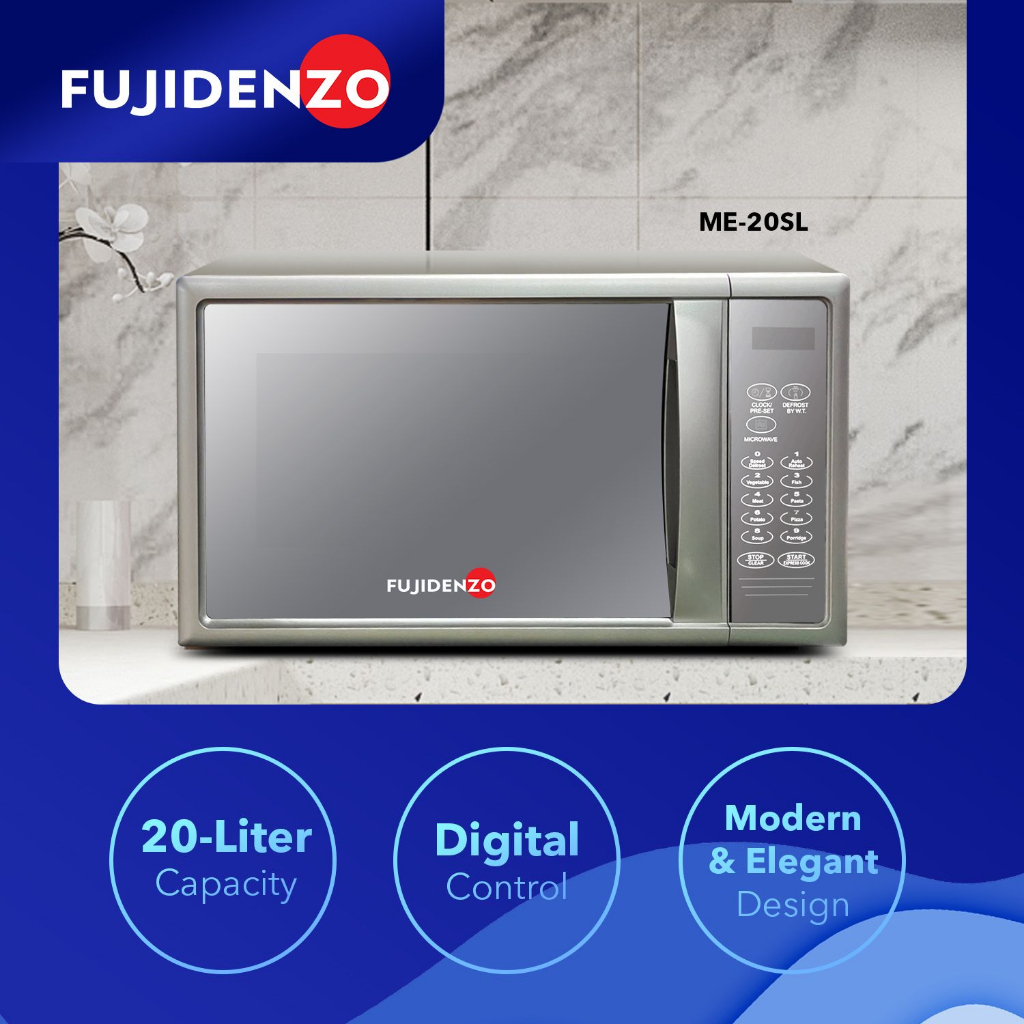 Fujidenzo 20L Digital Microwave Oven ME20 SL | Shopee Philippines