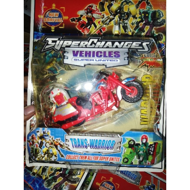 TRANSORMABLE VEHICULOS SUPER UNITED TRANS WARRIOR | Shopee Philippines