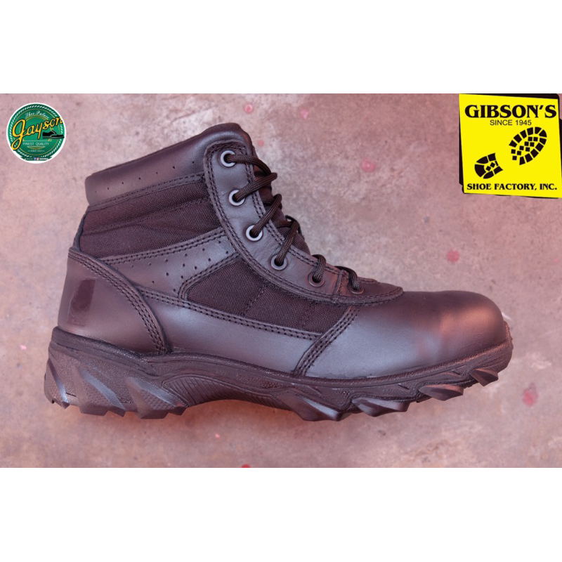 Gibson’s Midcut Boots for Men Duty Work Shoes | Shopee Philippines