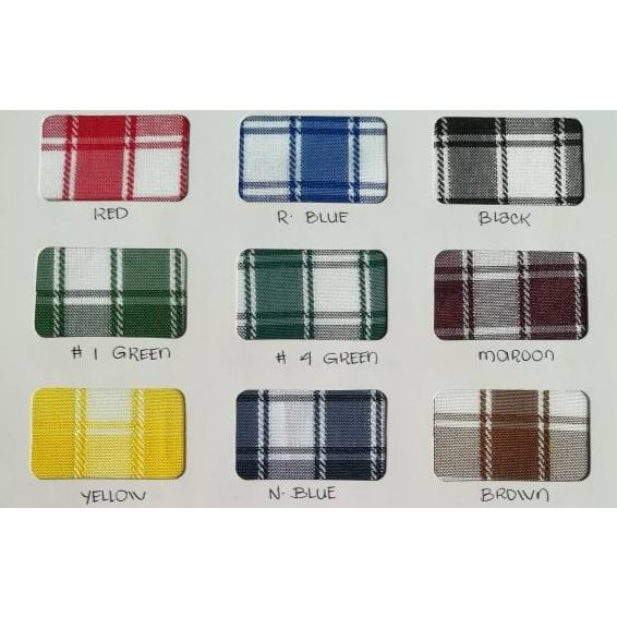 Checkered Fabric For School Uniforms Sold Per Roll | Shopee Philippines