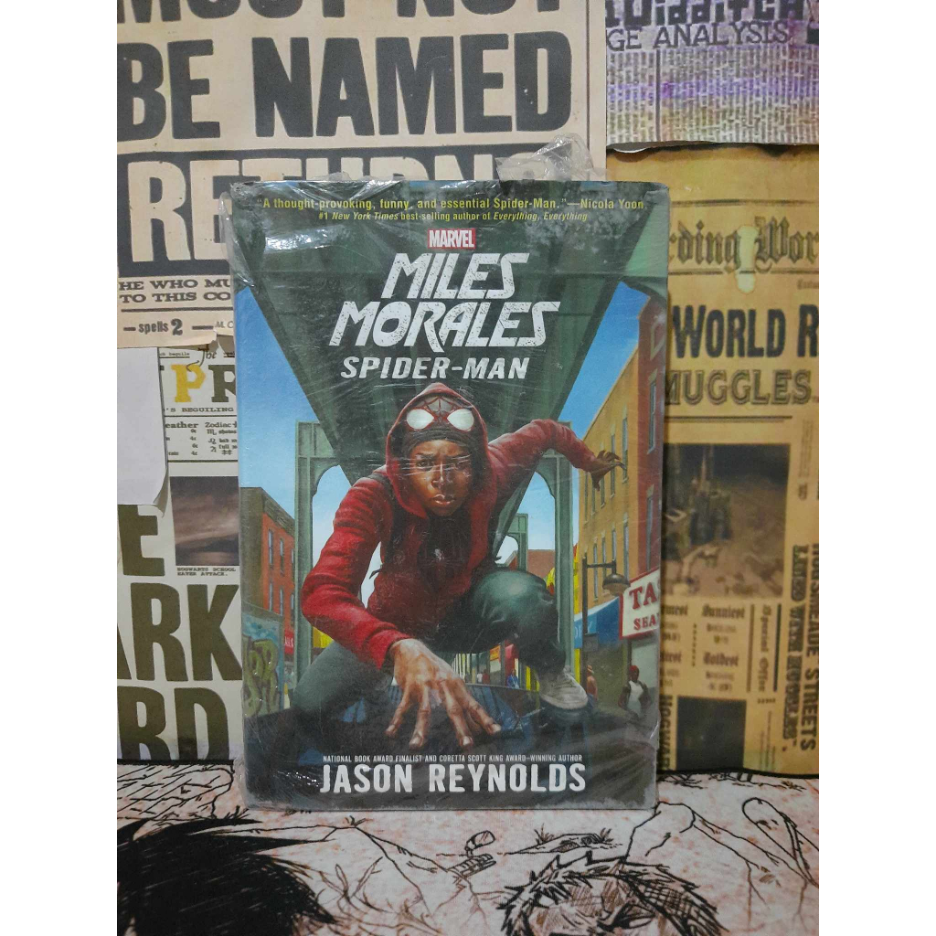 Miles Morales: Spider-Man by Jason Reynolds (Hardcover) | Shopee ...