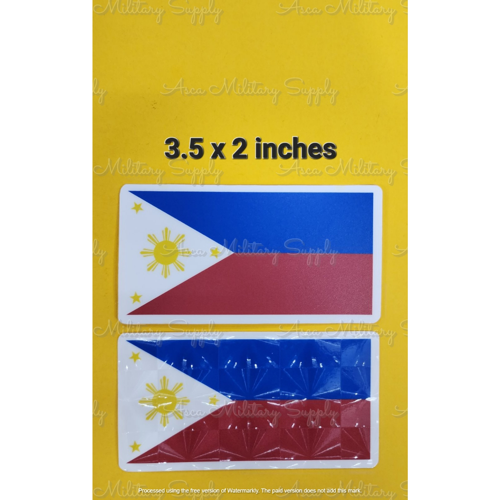 Waterproof Car Sticker PH Flag | Shopee Philippines