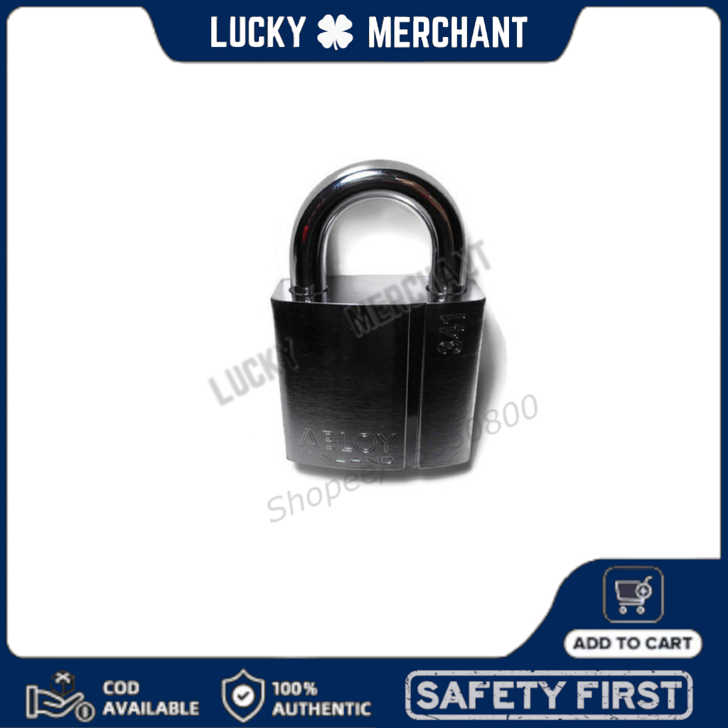 Abloy Padlock PL341/25 (chrome) | Shopee Philippines