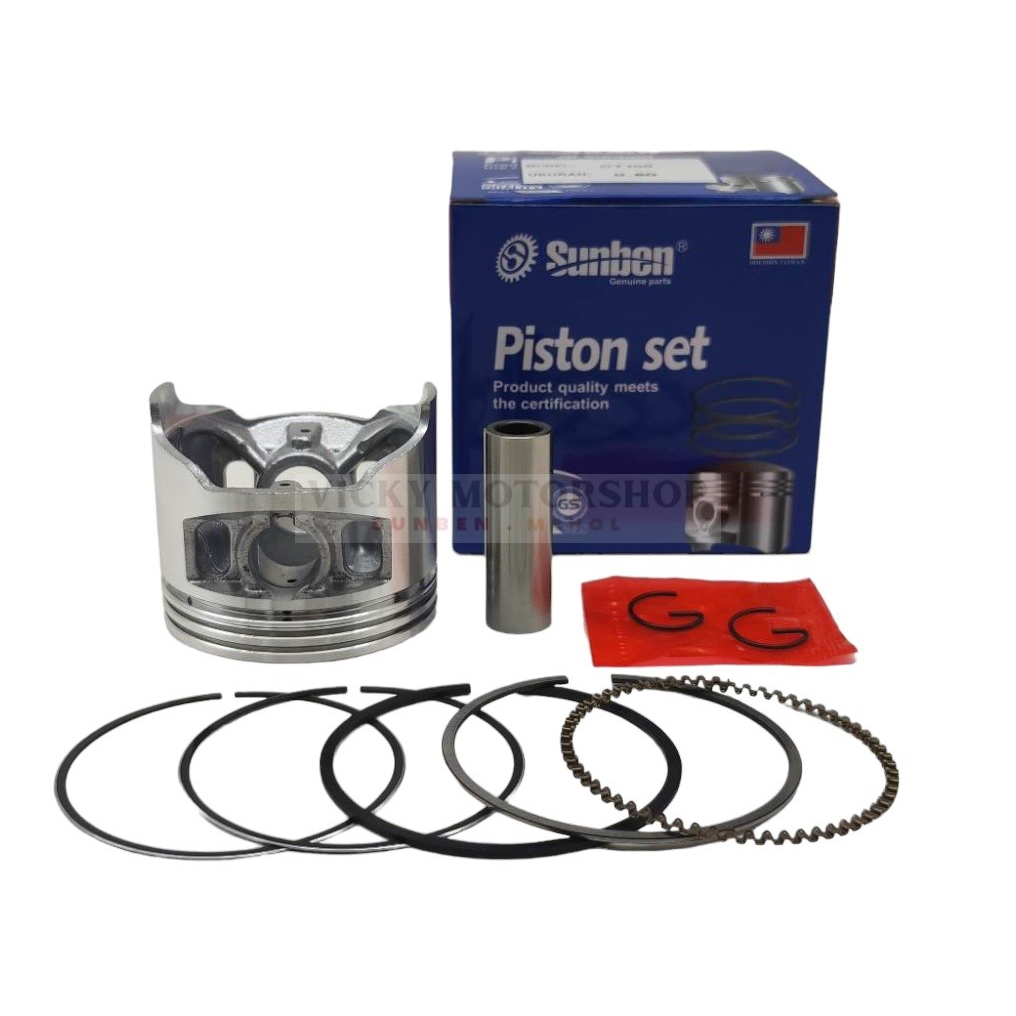 PISTON KIT SET S2 (0.50) FOR TMX155 TMX CDI TC125 TC150 LIFAN150 ...