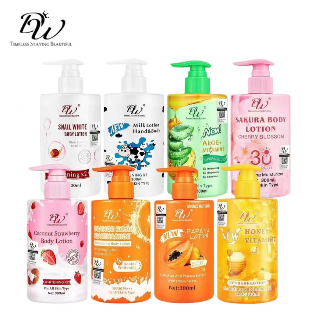 DW Moisturizing Whitening Brighten Hand & Body Lotion 300ml / Soap 65g ...