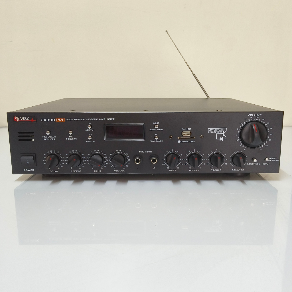 Centrix GX-3UB PRO USB/BT/FM Professional High Power Videoke Amplifier | Shopee Philippines