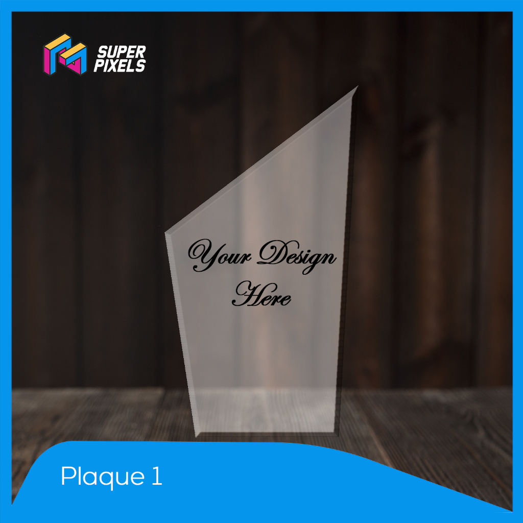 Plaque Awards Blank Customized Laser Cut Acrylic 3mm Perfect For ...