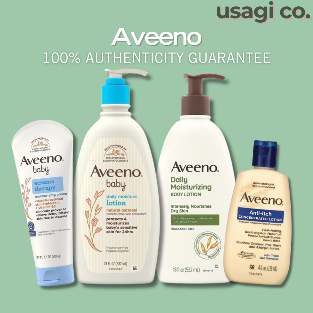 Aveeno Daily Moisturizing Body Lotion or Anti Itch or Aveeno Baby or ...