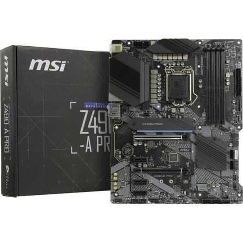 MSI Z490-A PRO INTEL MOTHERBOARD | Shopee Philippines