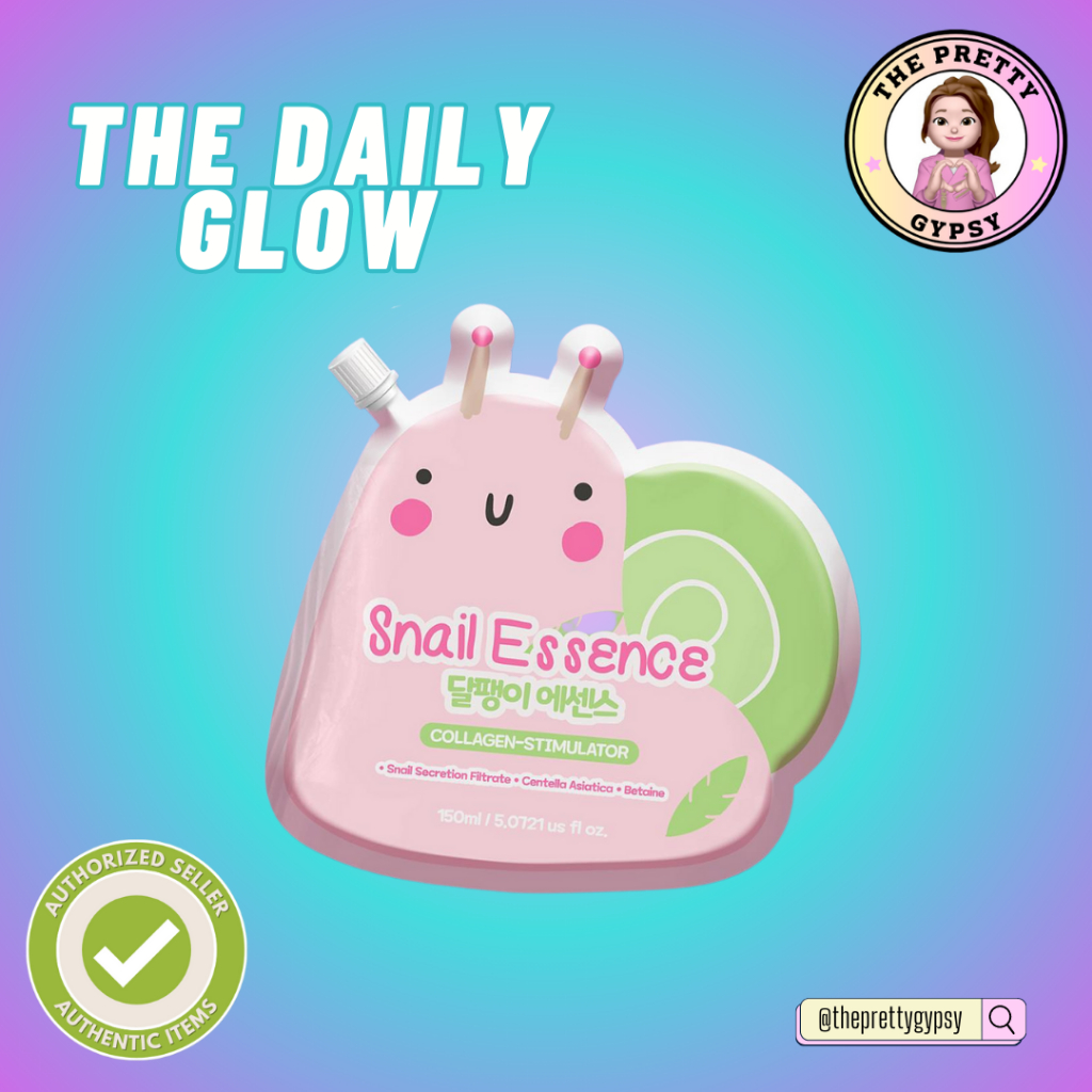 The Daily Glow Snail Essence Serum | Shopee Philippines
