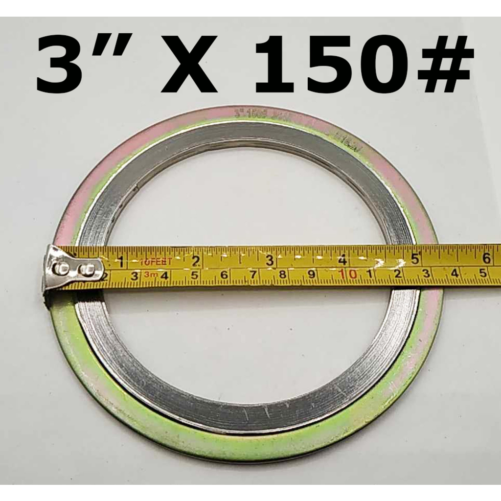 FLEXITALLIC GASKET 3" X 150# SPIRAL WOUND GASKET 304/FG ASME B16.20 ...