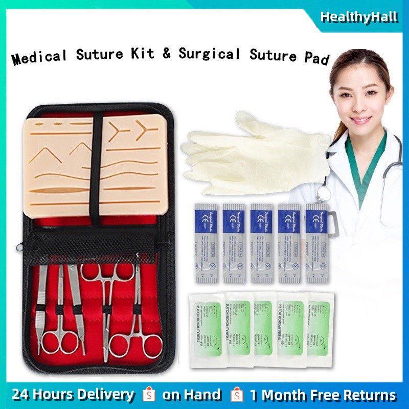 Suture Practice Kit Skin Suture Training Pad Suture Pad for training ...