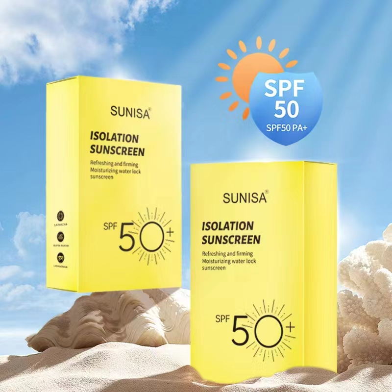 Sunisa 20 PCS/Box Perfect UV Sunscreen SPF 50 Suncream Face Body ...