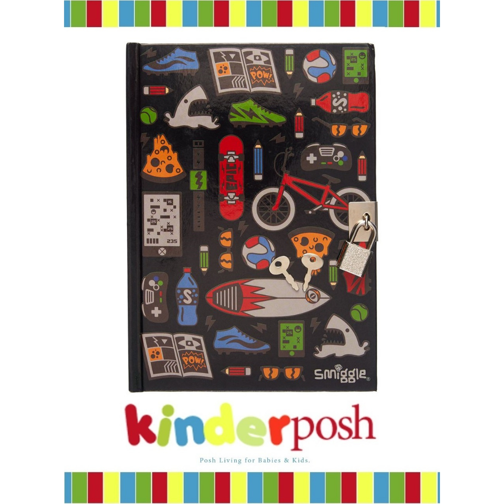 Smiggle A5 Lockable Notebook - Epic | Shopee Philippines