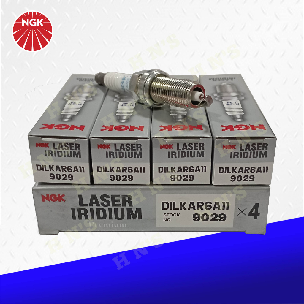 NGK DILKAR6A-11 Laser Iridium Spark Plug for Nissan ( Set of 4 ) Nissan ...