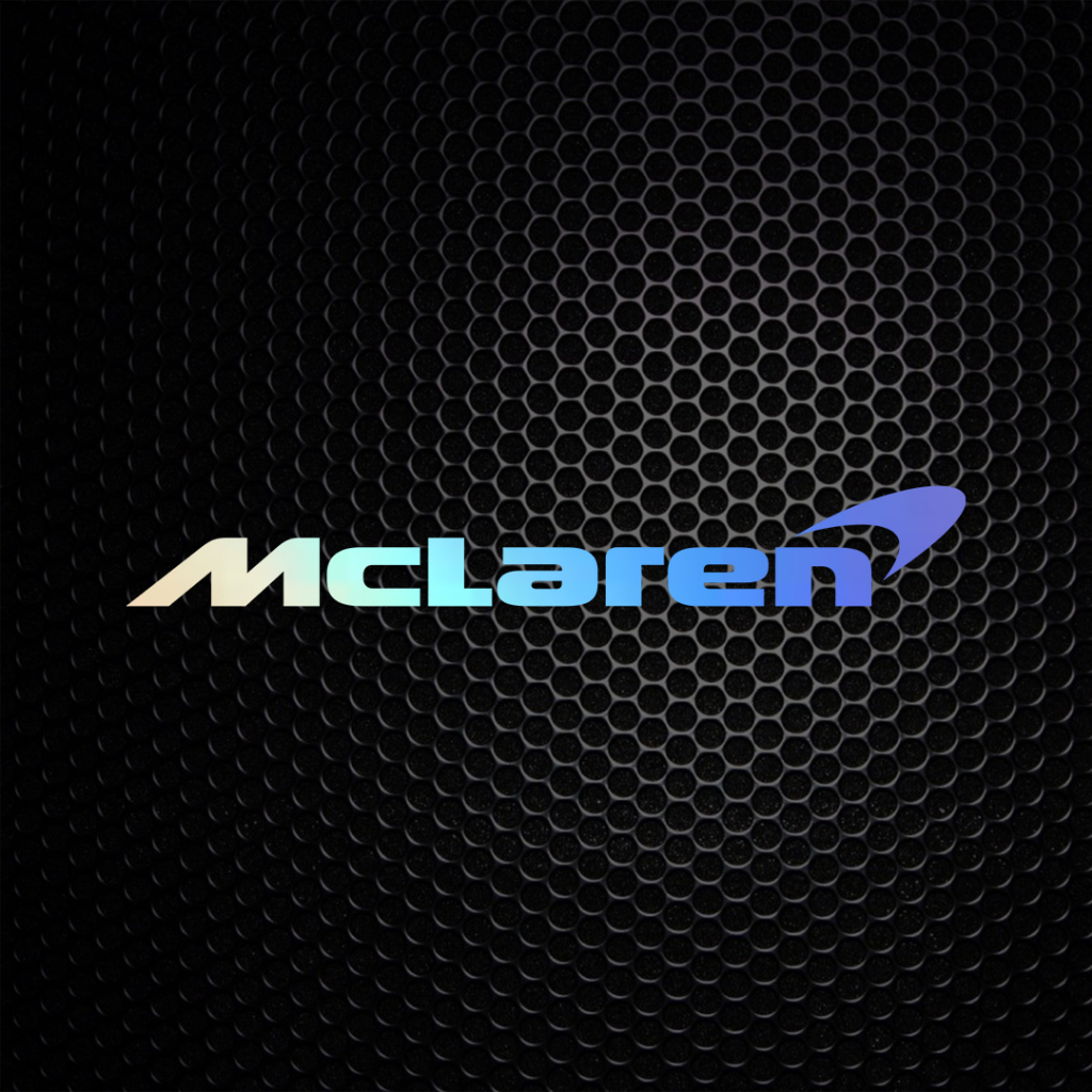 McLaren Logo WATERPROOF STICKER VINYL decal for phone, mug, motor, car ...