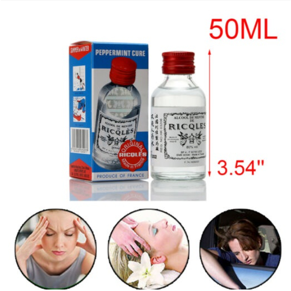 Ricqles Peppermint Cure 50ml / bottle | Shopee Philippines