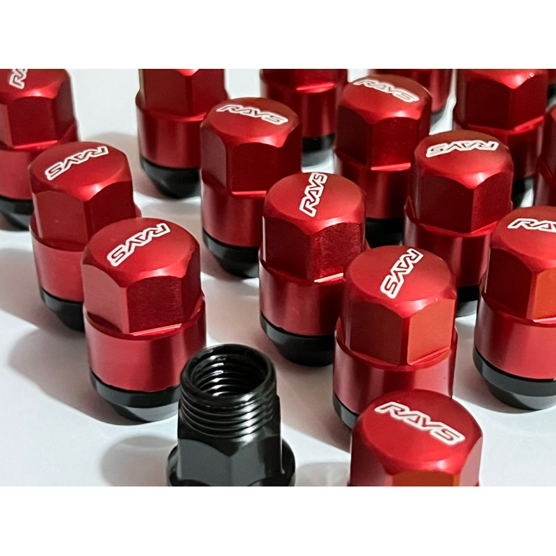 20pcs Rays Composite Forged Lug nuts M12x1.5 and 1.25MM Steel ...