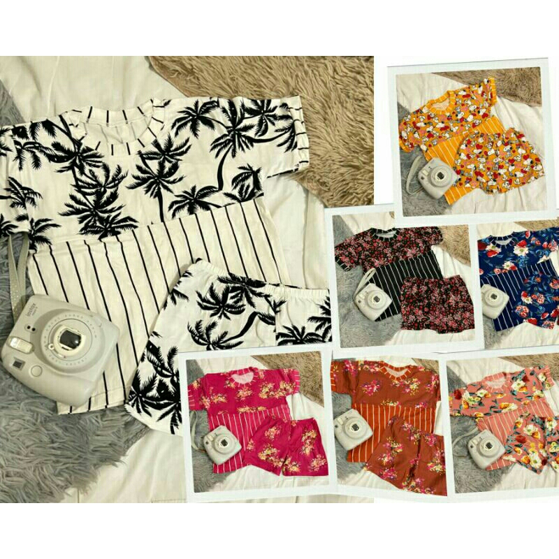 Printed T-shirt Short Terno / for Kids Ages 4 to 6yrs old | Shopee ...