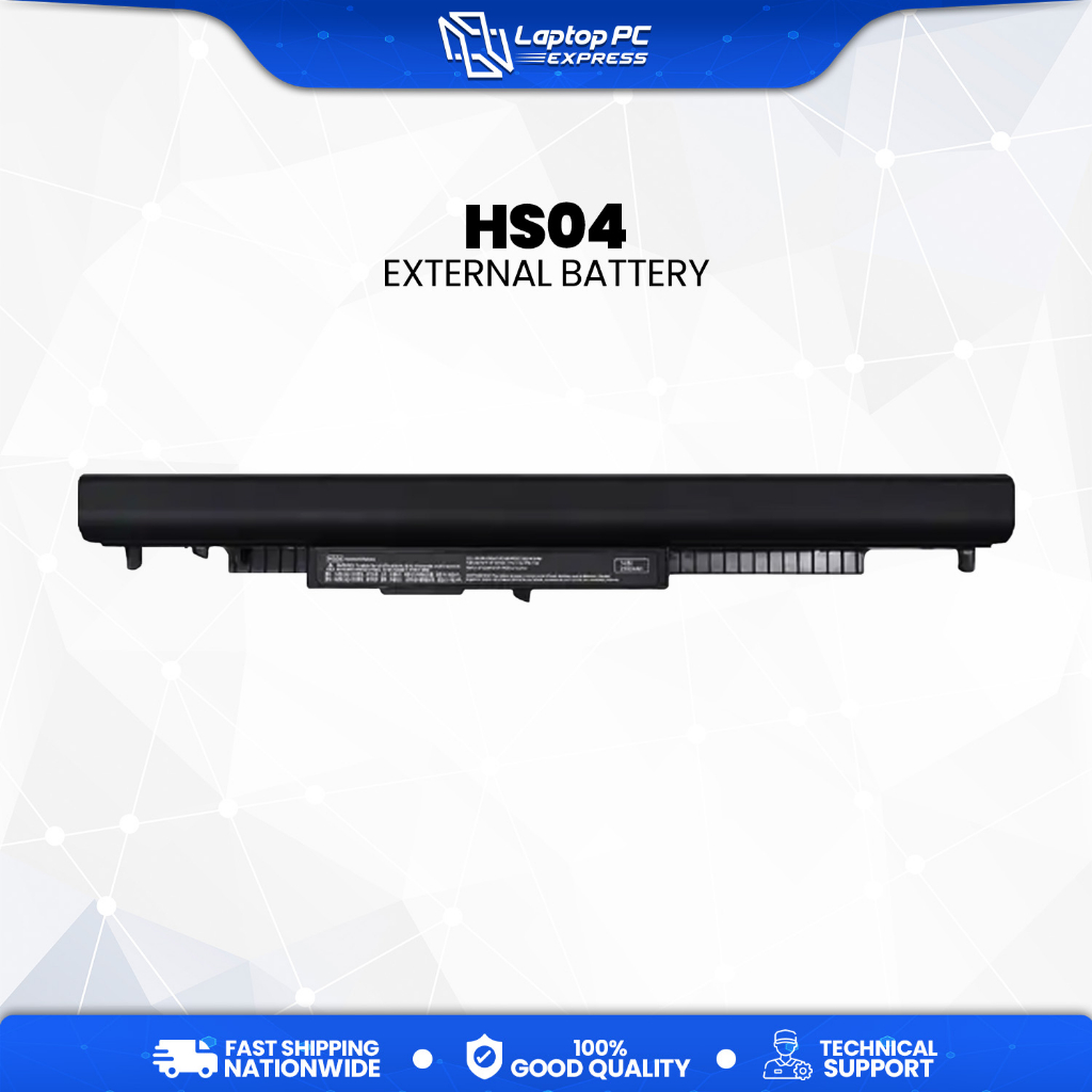 HP Laptop notebook battery model HS04, HS03, HS04XL | Shopee Philippines