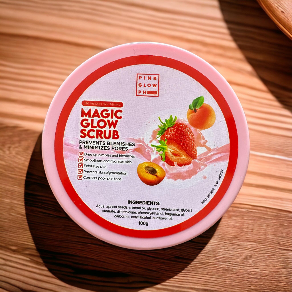 Pink Glow Magic Glow Scrub | Shopee Philippines