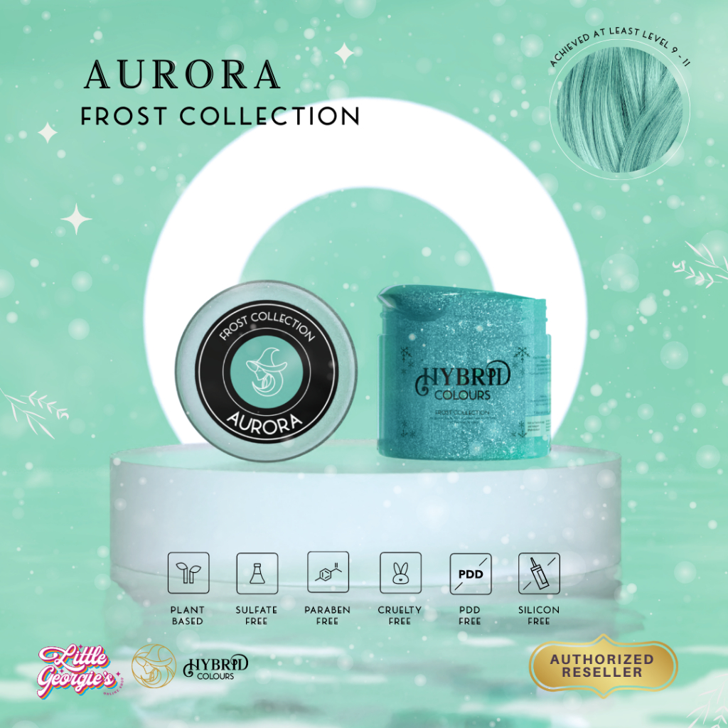 Hybrid Colours Frost Collection Magickal Dye 150g - AURORA [Organic ...