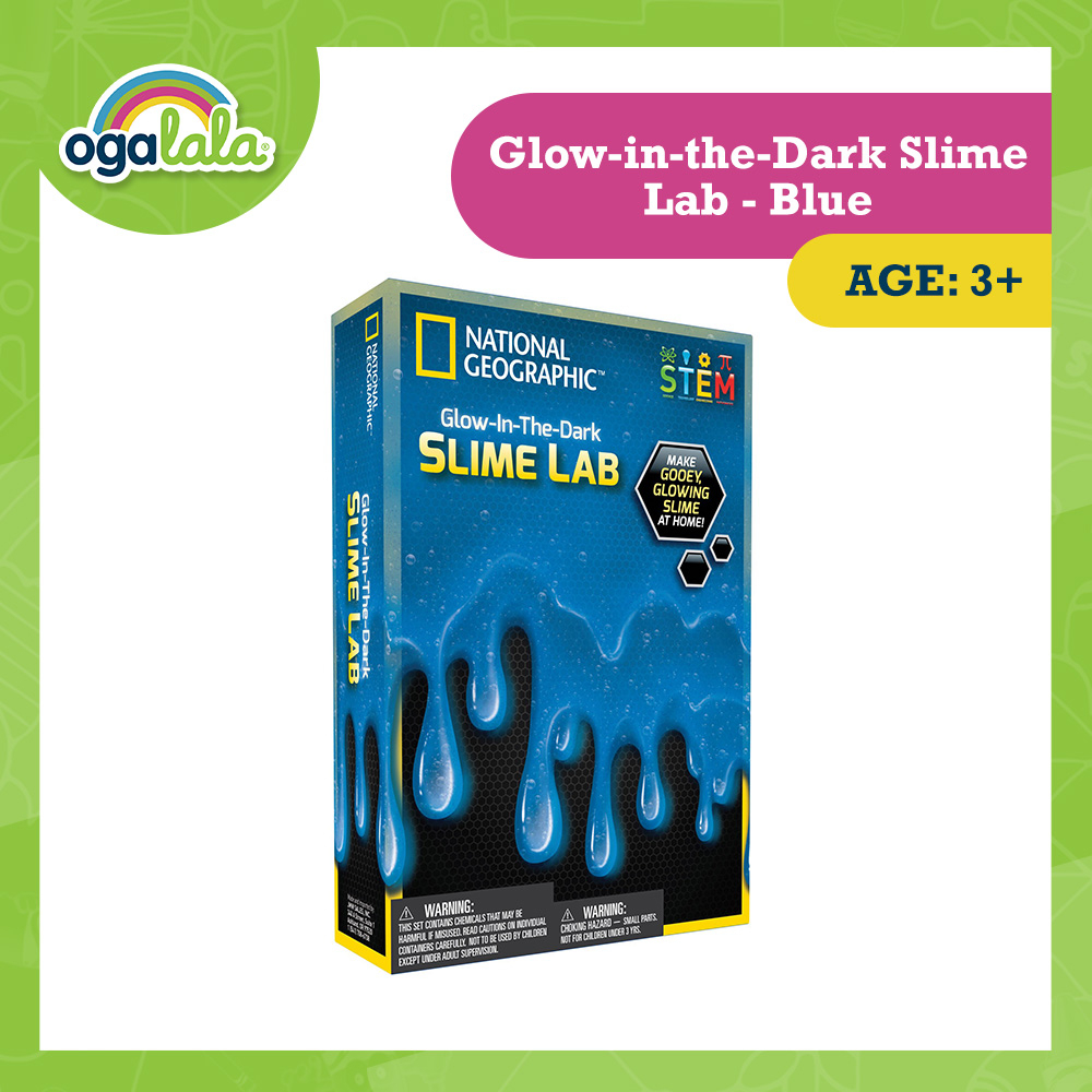 National Geographic - Slime Science Kit Blue | Shopee Philippines