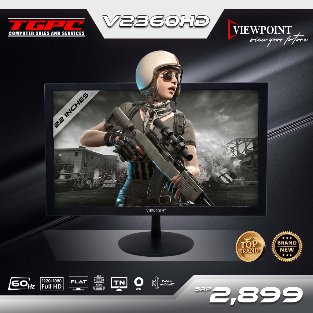 Viewpoint 24inch 75hz LED Monitor | Shopee Philippines