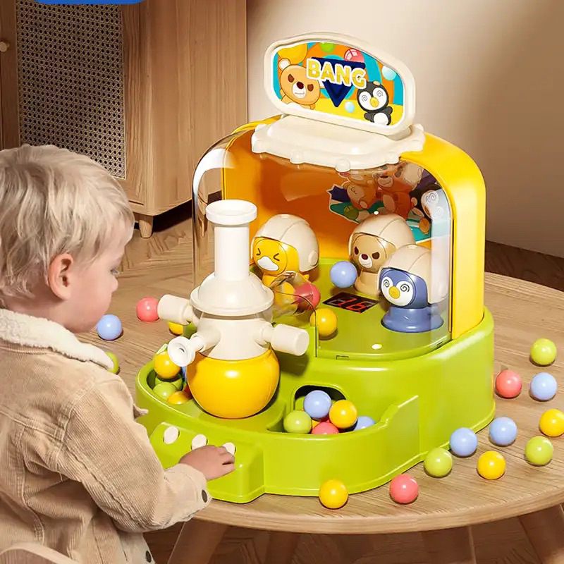 Animal Pinball Machine with Lights and Sounds Scoring toys for kids ...