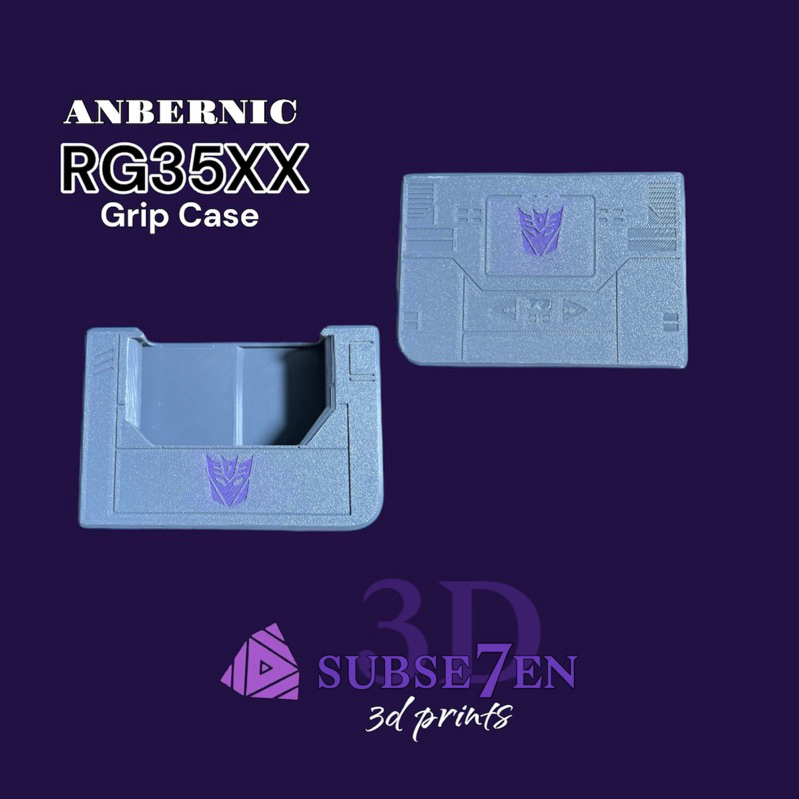 Anbernic RG35XX 3D Printed Grip Case SoundWave case retro gaming ...