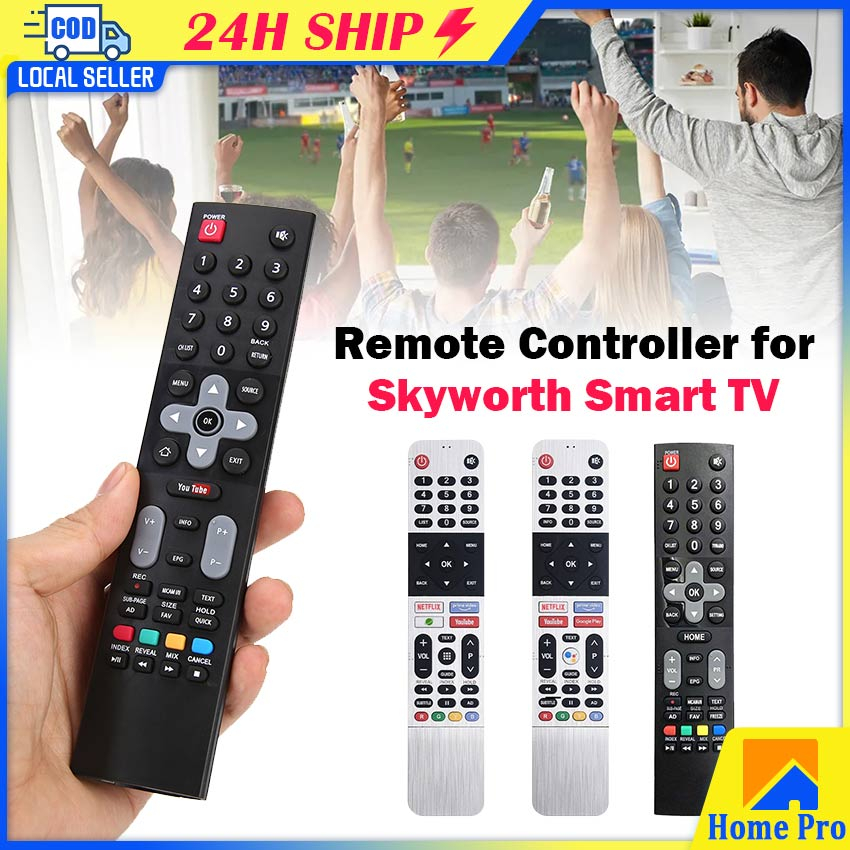 Skyworth TV Remote Control 43U20/539C-268935-W000/HOF16J234GPD12 Smart ...